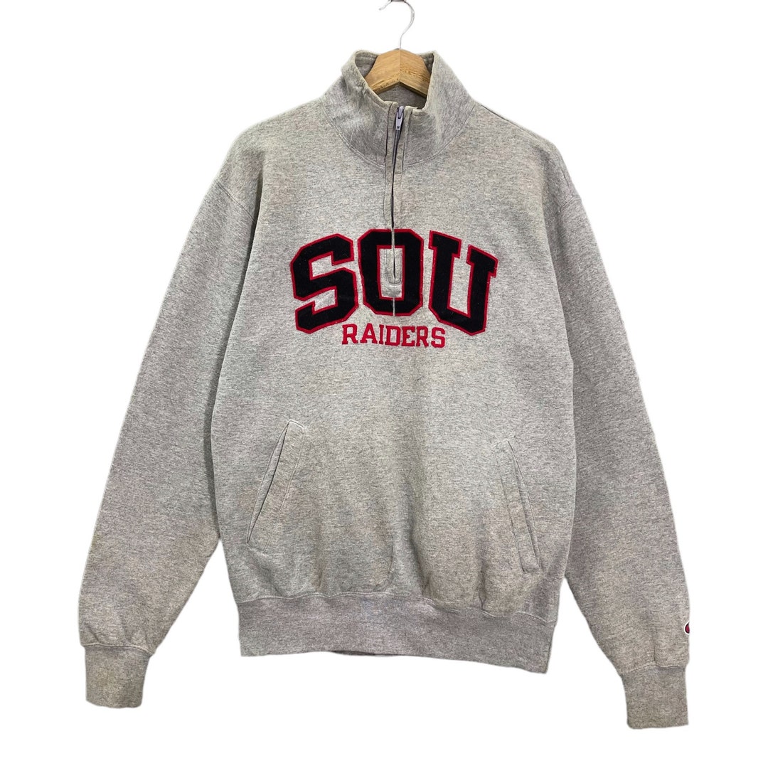 Pick!! Vintage 90s Southern Oregon University Raiders Halfzip ...