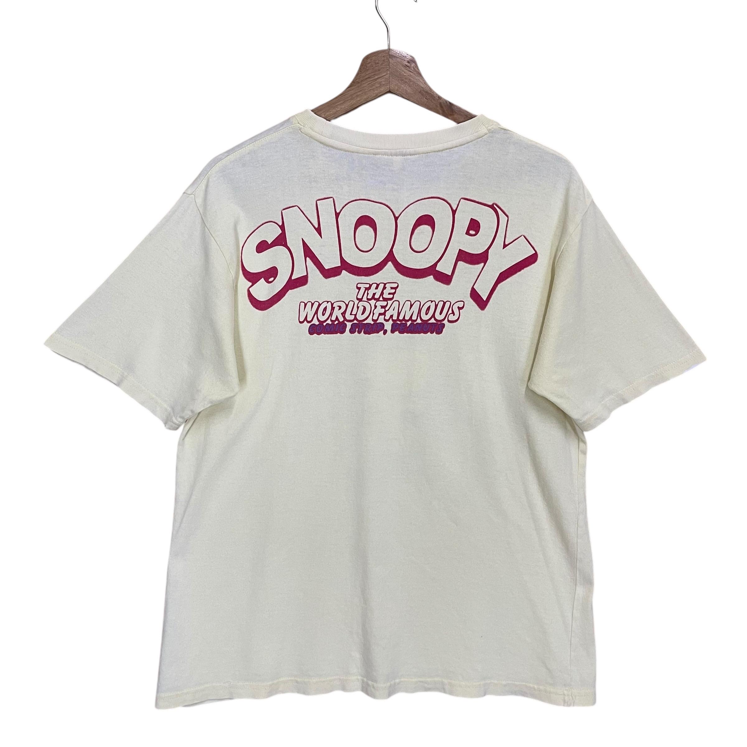 Pick!! Snoopy the World Famous Big Logo Shortsleeve Tee Snoopy Tshirt ...