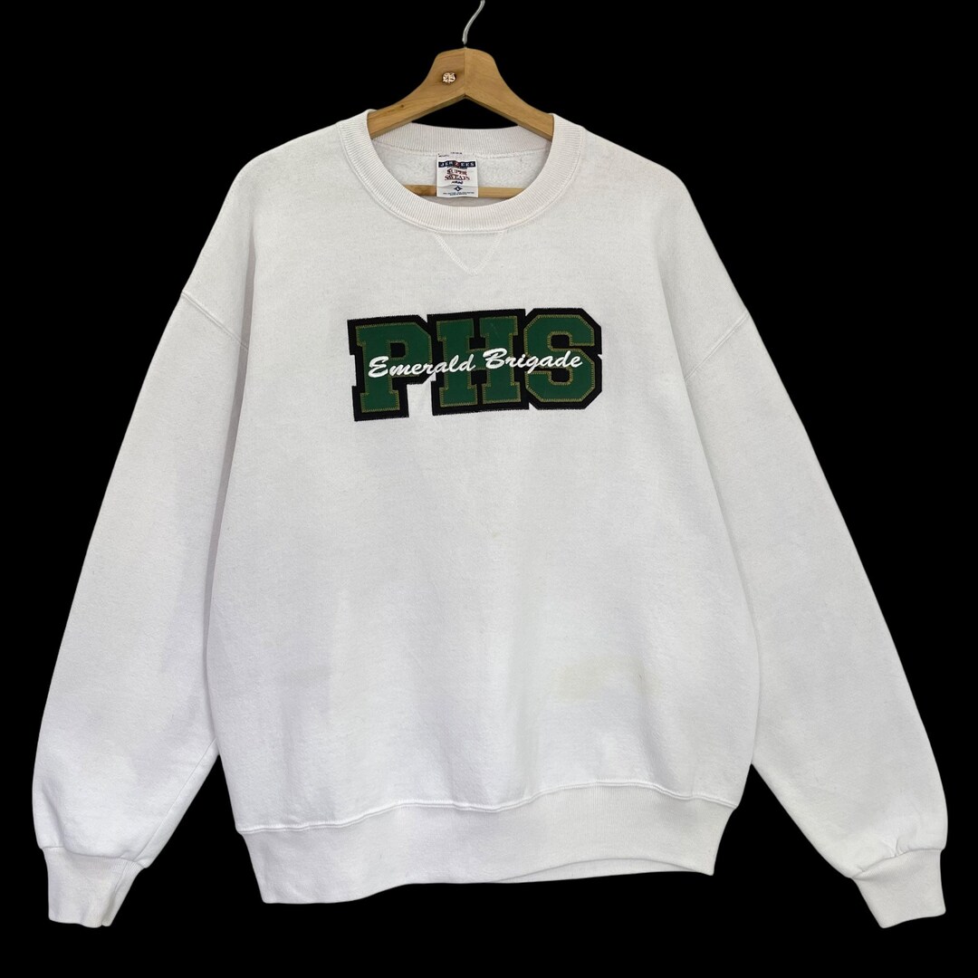 Pick Vintage 90s Poway High School Emerald Brigade Crewneck Sweatshirt ...