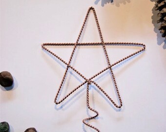 Copper Wire Star - Etsy UK