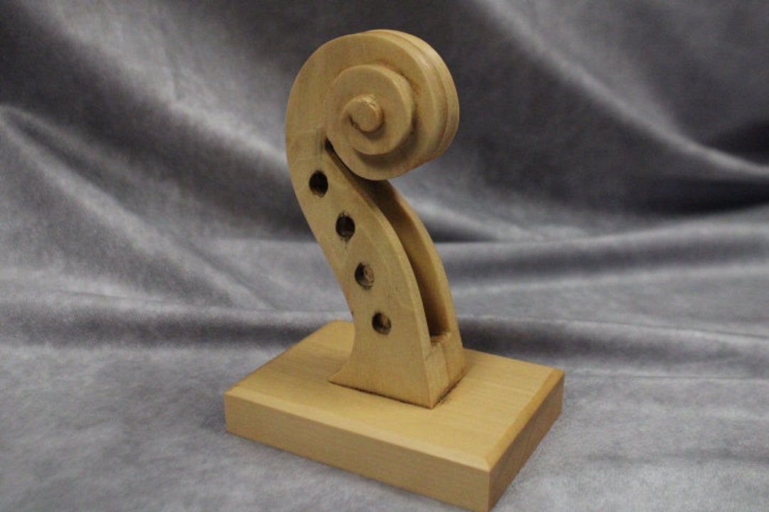 Handmade Violin/viola Scroll Sculpture - Etsy