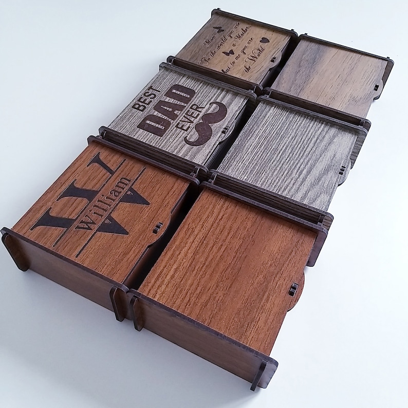 Baby Shower Gift – Personalized Wooden Keepsake Box, Custom Jewelry ...