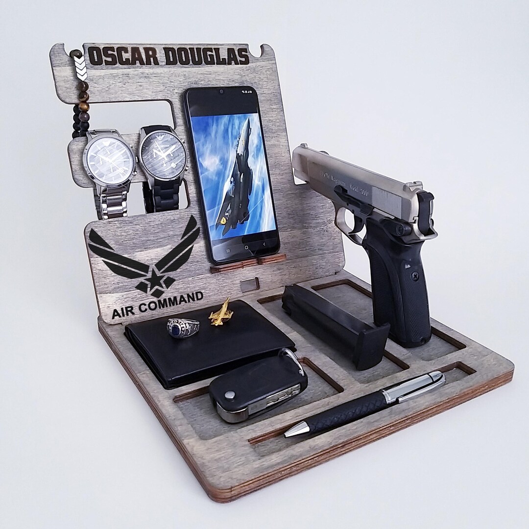 Air Force Docking Station - Personalized Air Command Gift for Him ...