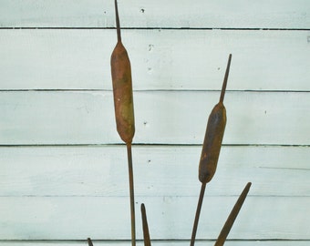 Metal Cattails | Etsy