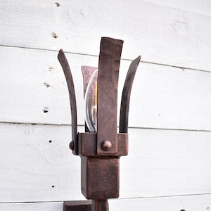 Forged Torch Wall Sconce, Medieval Castle Lighting - Etsy
