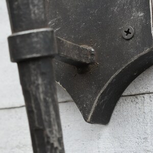 Medieval Wall Lamp,forged Wall Sconce,torch Lamp,medieval Style Wall ...