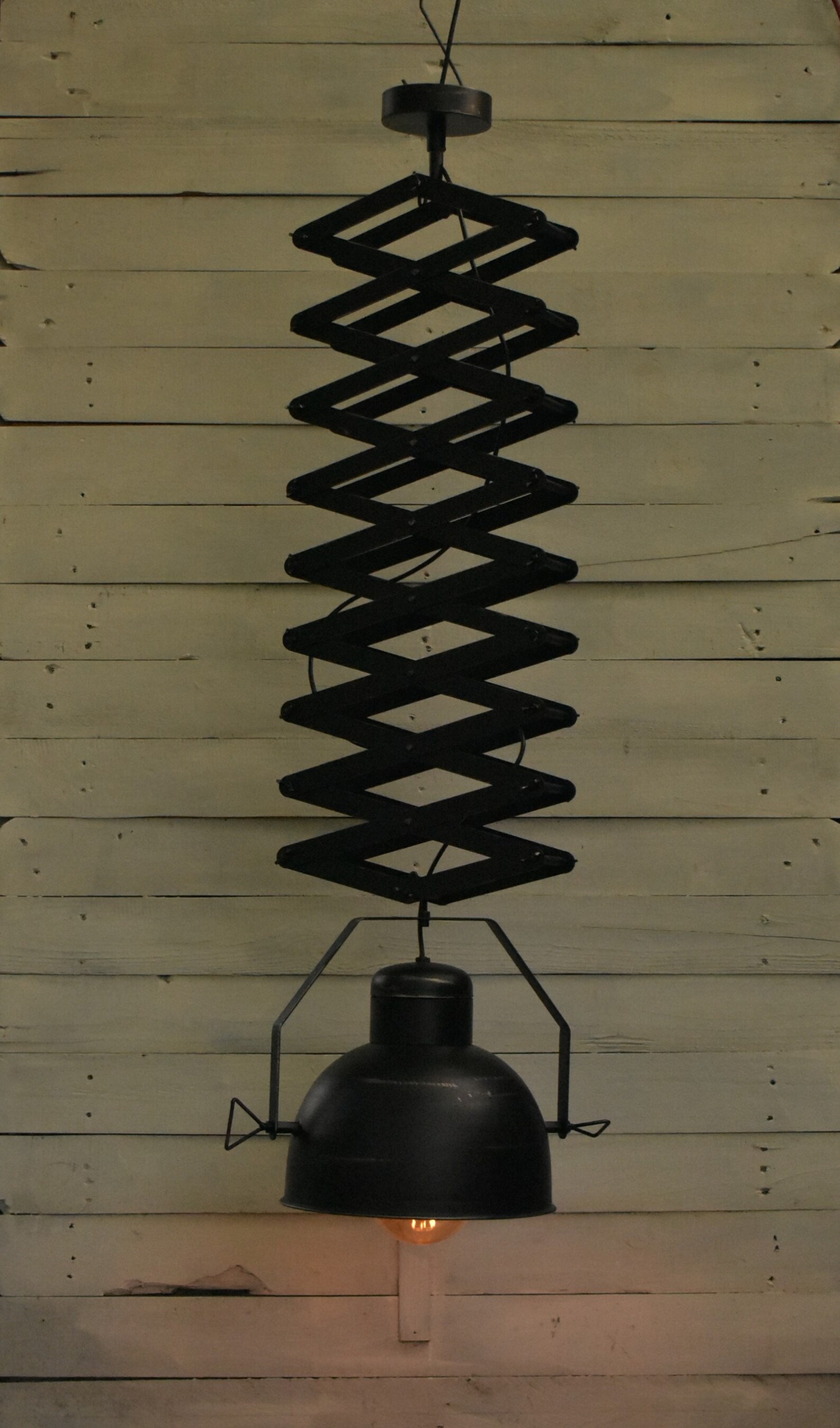 Large Scissor Pendant Lampindustrial Hanging Lamp - Etsy