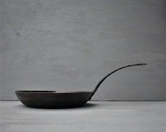 Hand Forged Iron Pan - Etsy