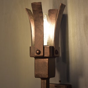 Forged Torch Wall Sconce, Medieval Castle Lighting - Etsy