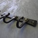 Hand Forged Iron Wall Hangerkey Hangerwrought Iron Kitchen - Etsy