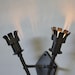 Medieval Style Wall Lamp,gothic Style Wall Sconce,double Torch Lamp ...