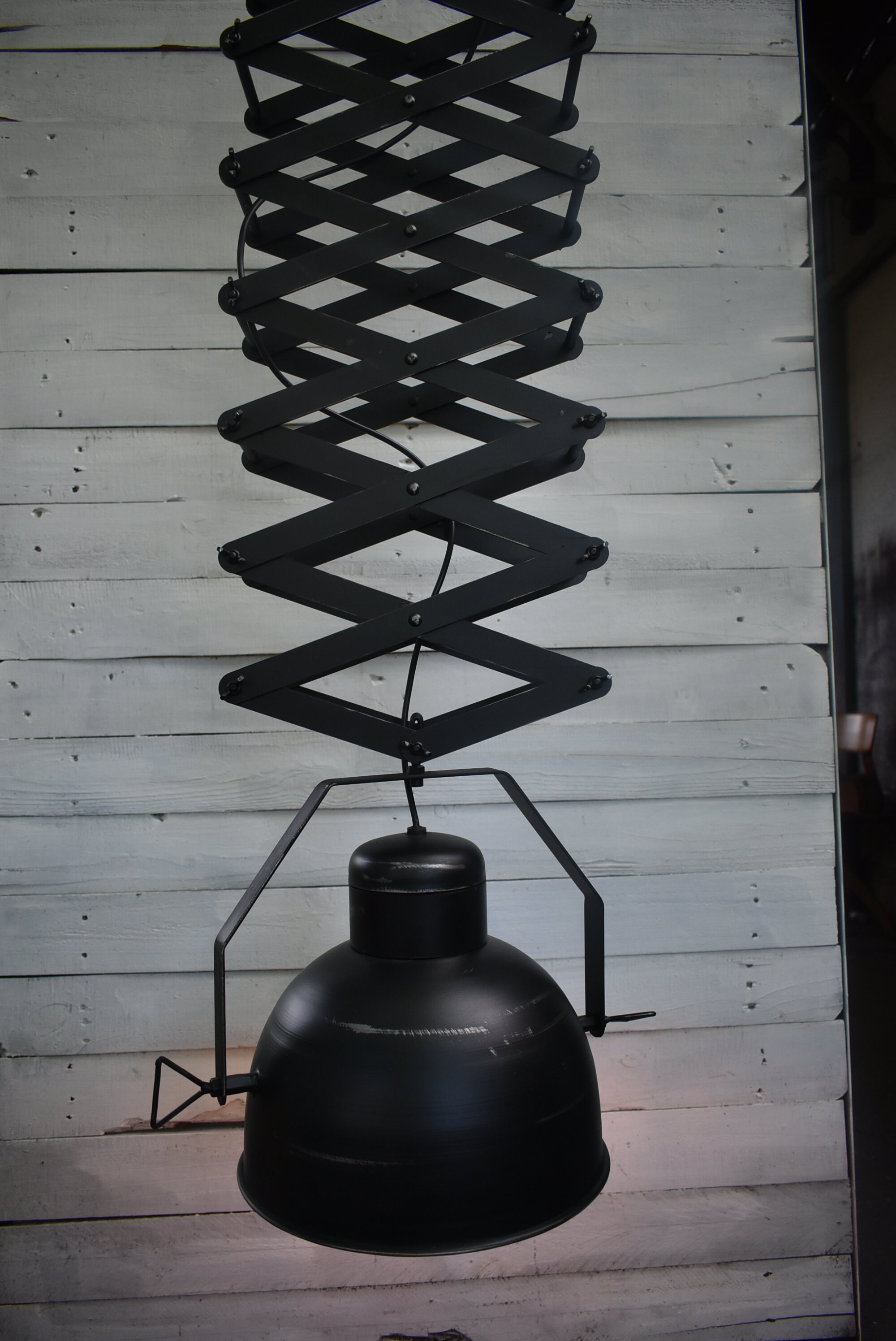 Large Scissor Pendant Lampindustrial Hanging Lampmade to - Etsy