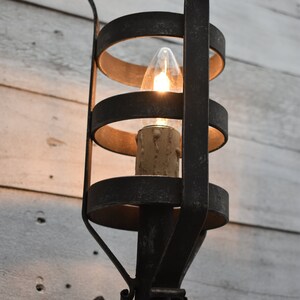 Medieval Wall Lamp,forged Wall Sconce,torch Lamp,medieval Style Wall ...