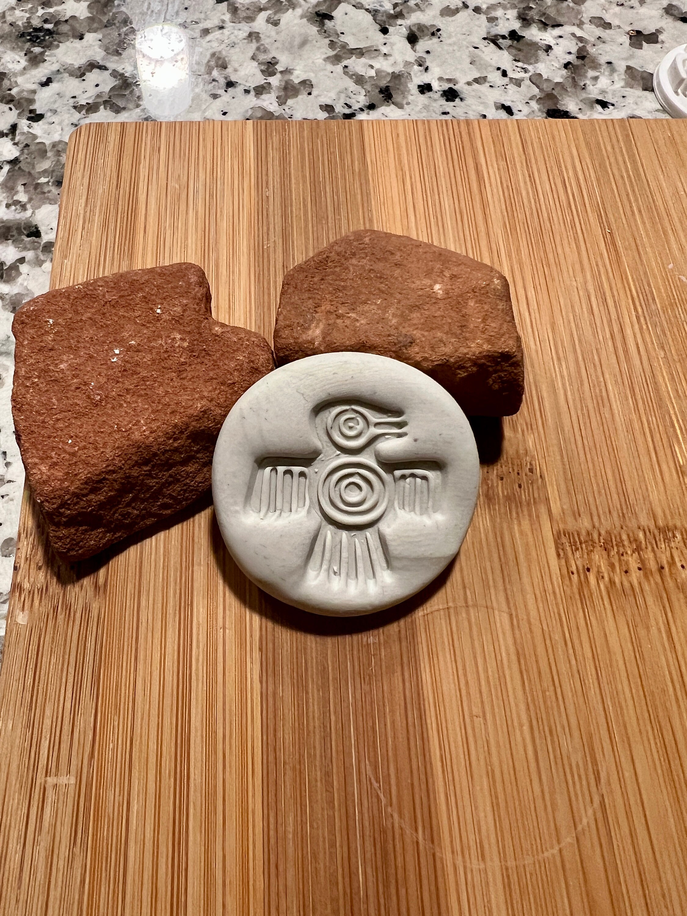 AZTEC BIRD Native American Symbol Cutter & Stamp, Embosser. Use for ...