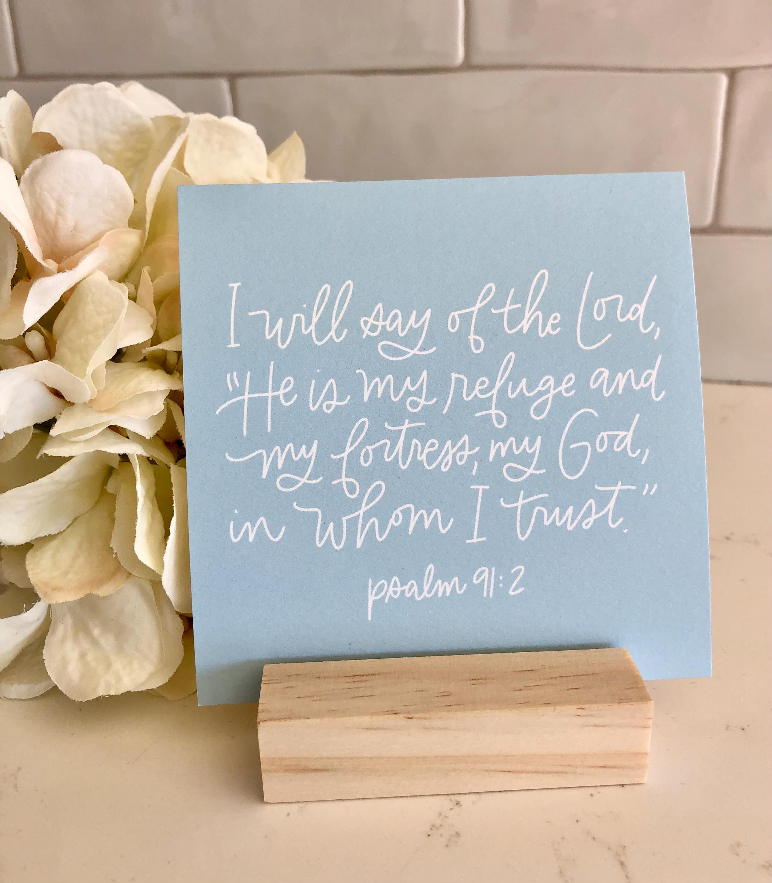 Peace Scripture Card Set: Christian Encouragement, Bible Verse Cards - Etsy