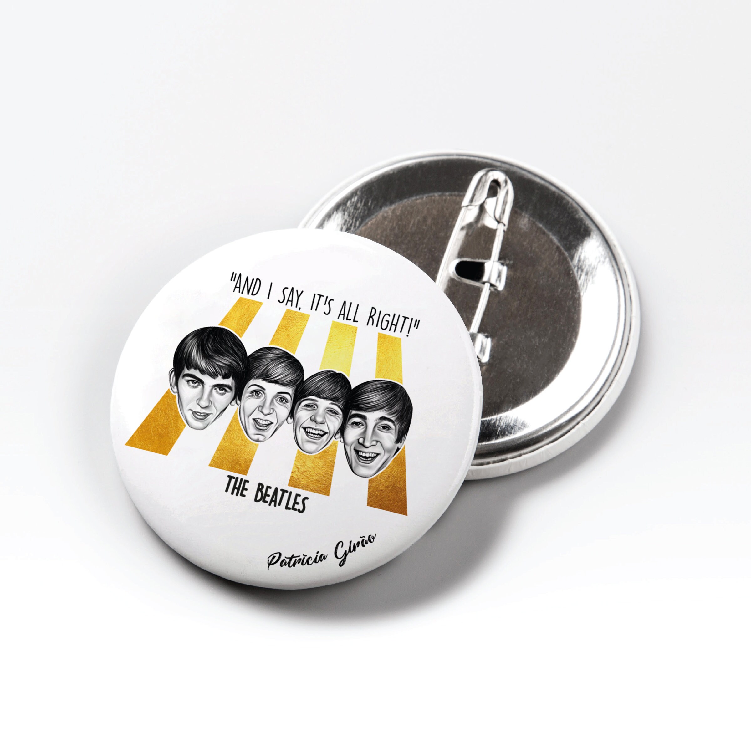 Bagde (set or Individual) of Frida Kahlo, Marylin Monroe, Pink Floyd ...