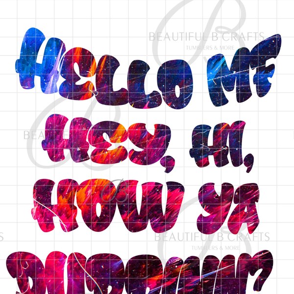 Hello Mf Sticker - Etsy