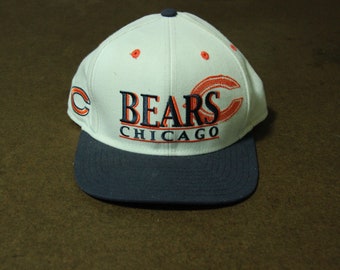Chicago Bears Hat Vintage - Etsy