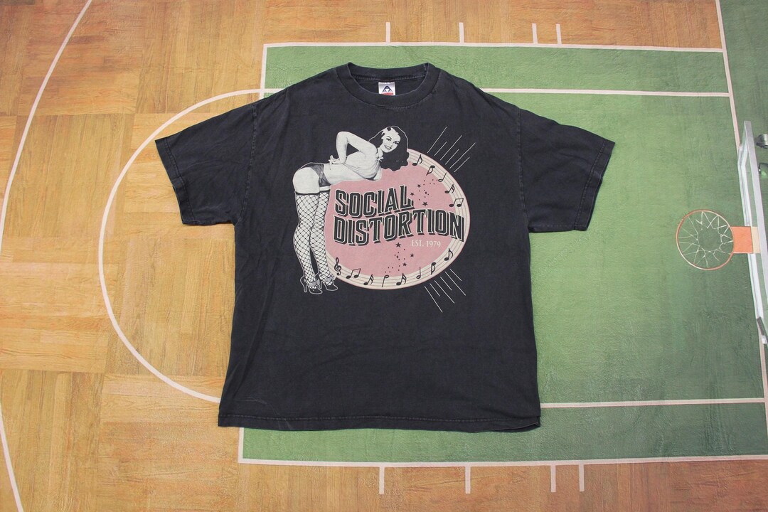 Alstyle / Social Distortion / Tour T-shirt / Rock Band / Band Tee ...