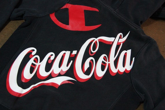 Champion X Coca Cola / Logo Sweater / Pullover Hoodie Champion X Coca Cola / Logo Sweater / Pullover Hoodie