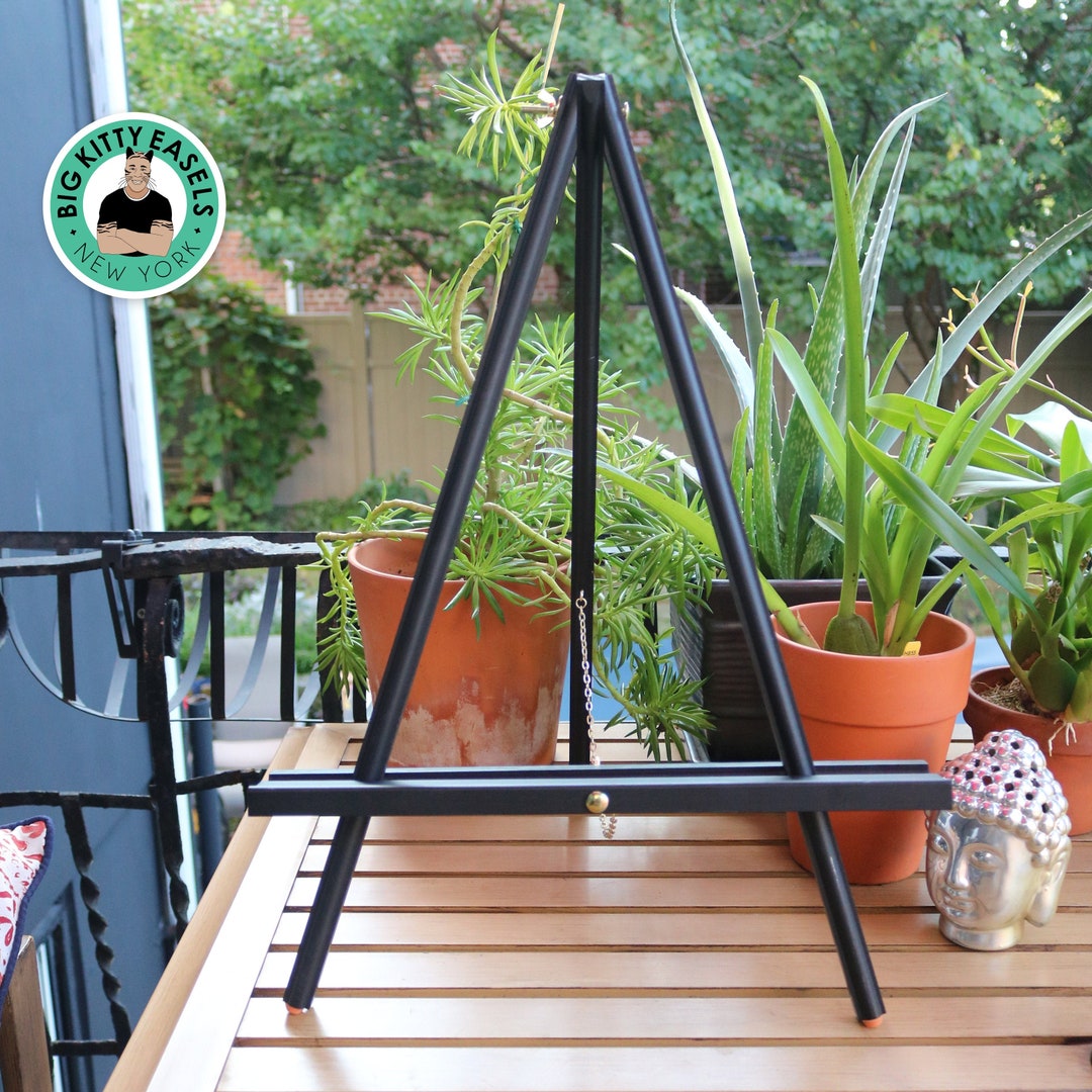 Black Table Easel: 22" Solid Wood Sign Display (8x10 to 18x24) - Etsy