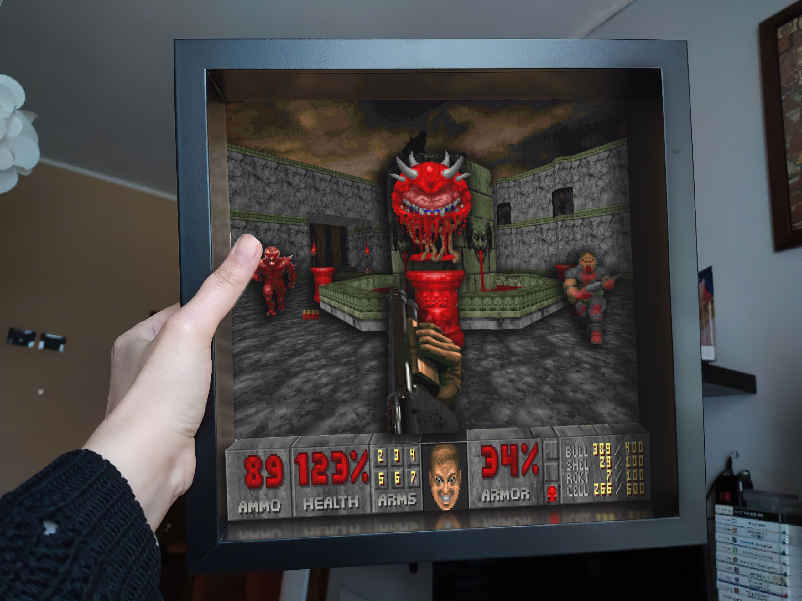 Doom SHADOWBOX - Etsy