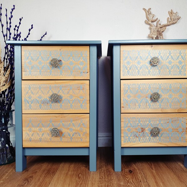 Boho Bedside Table - Etsy UK