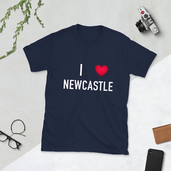 I Love Newcastle Funny Newcastle Geordie Short-sleeve Unisex - Etsy