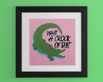 What a Crock of Shit - Etsy