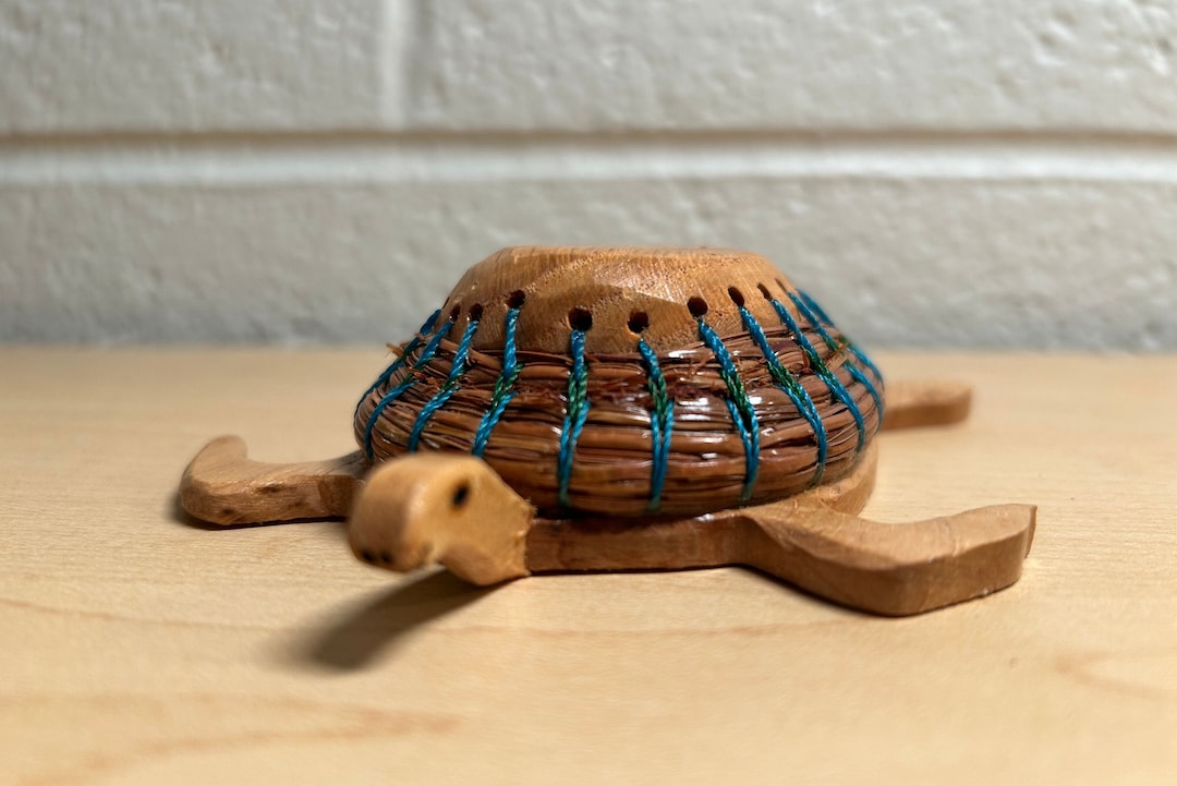 Longleaf Pine Needle Sea Turtle - Etsy