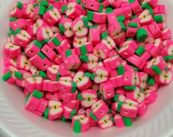 New Polymer Clay Fimo Avocado Fruit Beads Size 10mm | Etsy