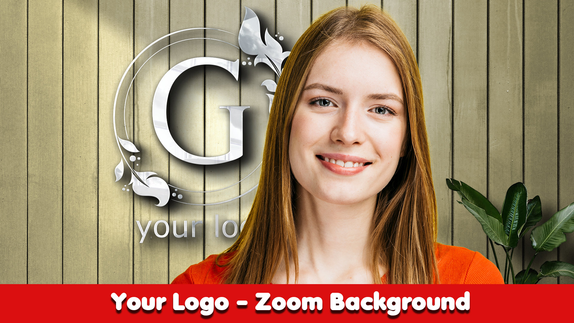 Your Logo in Zoom Background - 10 Image Bundle - Virtual Zoom ...