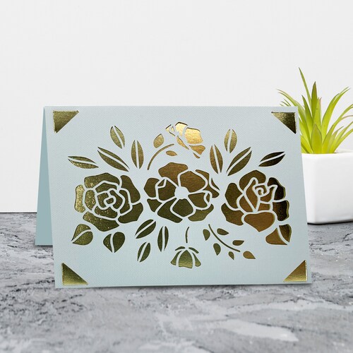 Cricut Joy Insert Card Slot Template SVG Rectangle - Etsy