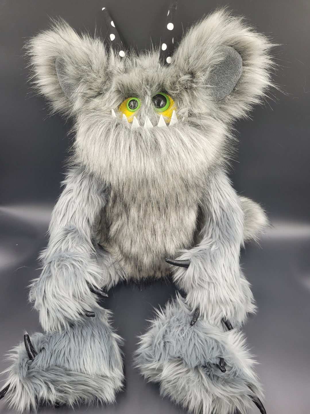 COSMA GRAY, 60 Cm, Plush Toys, Plush Mascots, Gift Toys, Plush Monsters ...