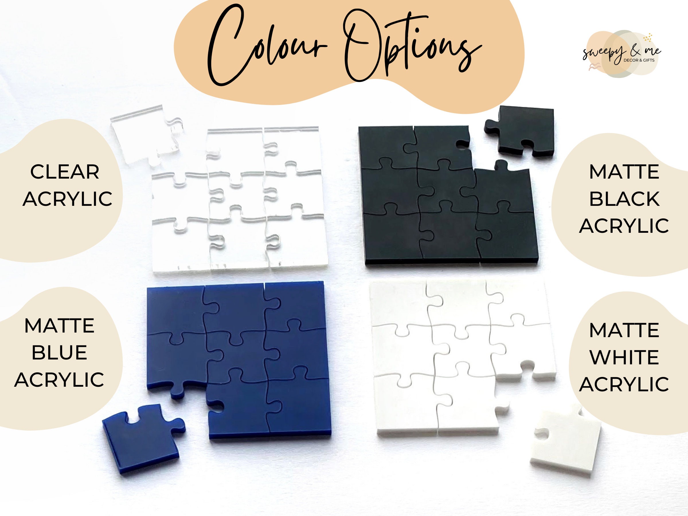 Transparent Jigsaw Puzzle Impossible Acrylic Puzzle No | Etsy