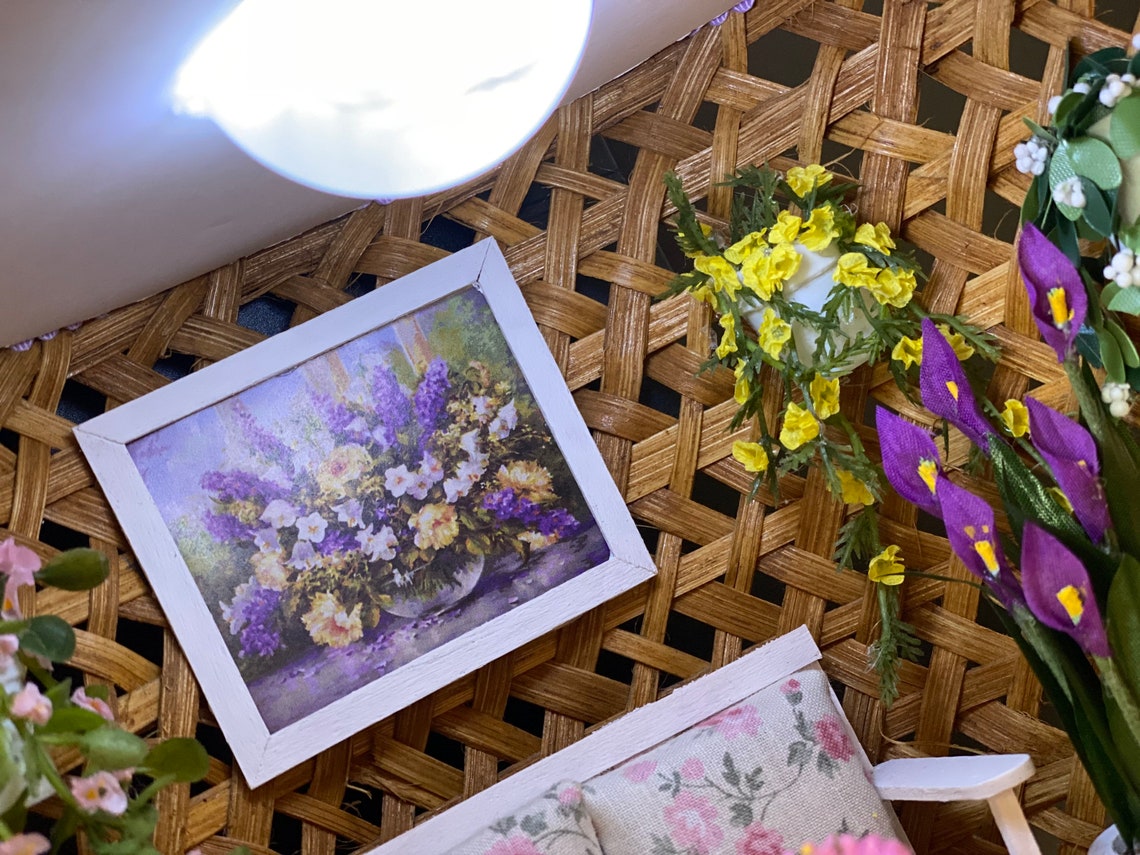 Homemade Diorama of Garden Room - Etsy