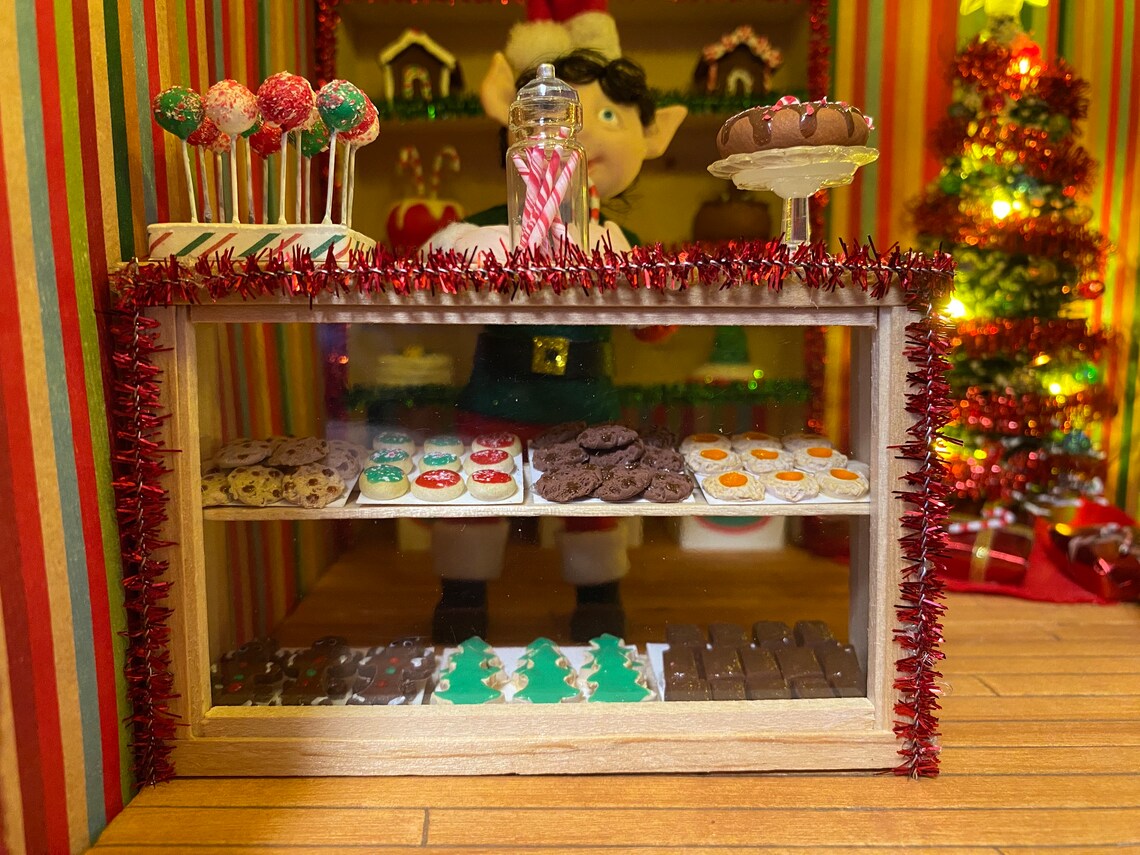 Christmas Bakery Diorama - Etsy