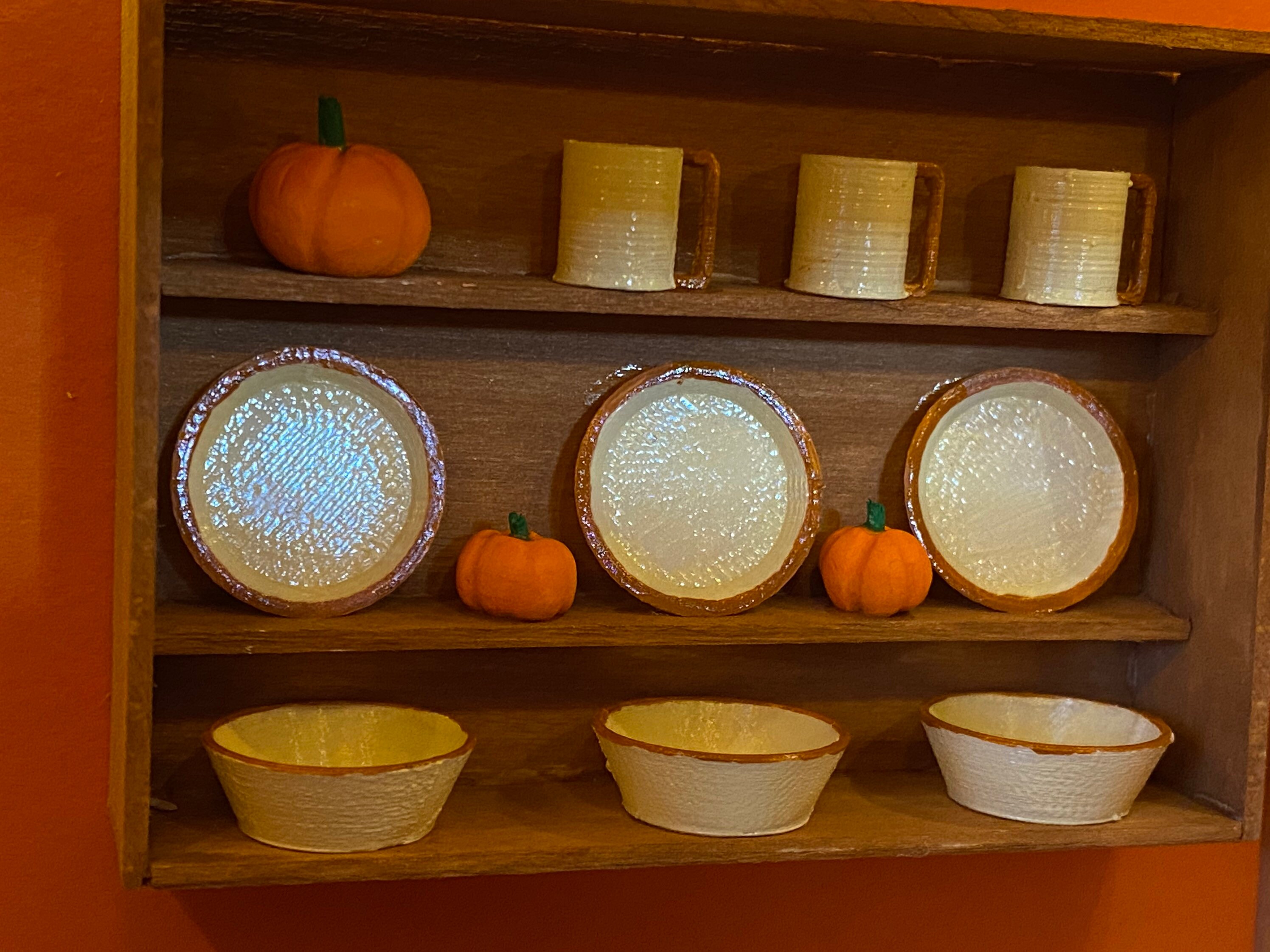 Autumn Chipmunk Breakfast Diorama - Etsy