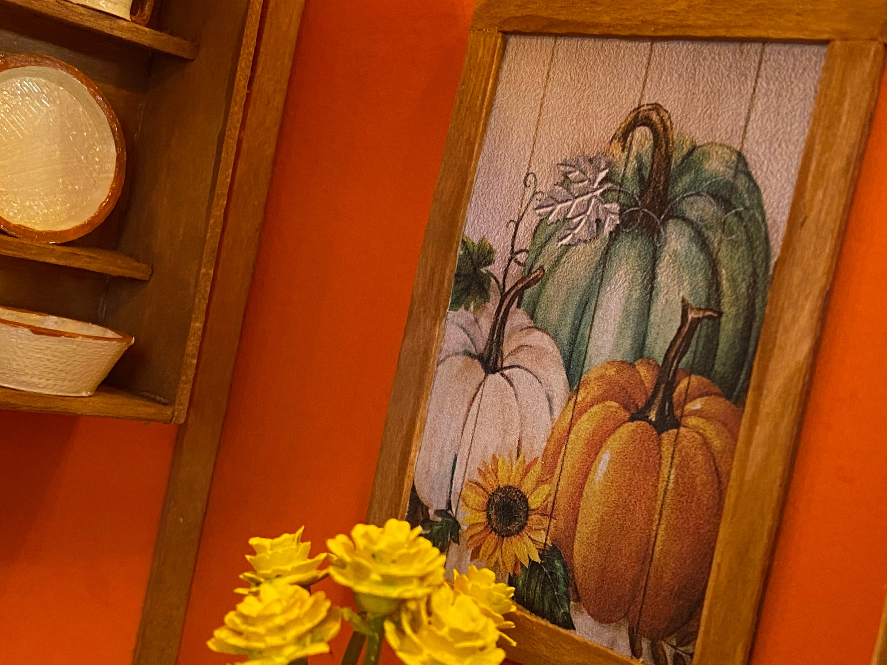 Autumn Chipmunk Breakfast Diorama - Etsy