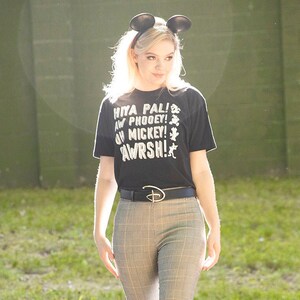 Hiya Pal black Mickey Mouse Minnie Mouse Donald | Etsy