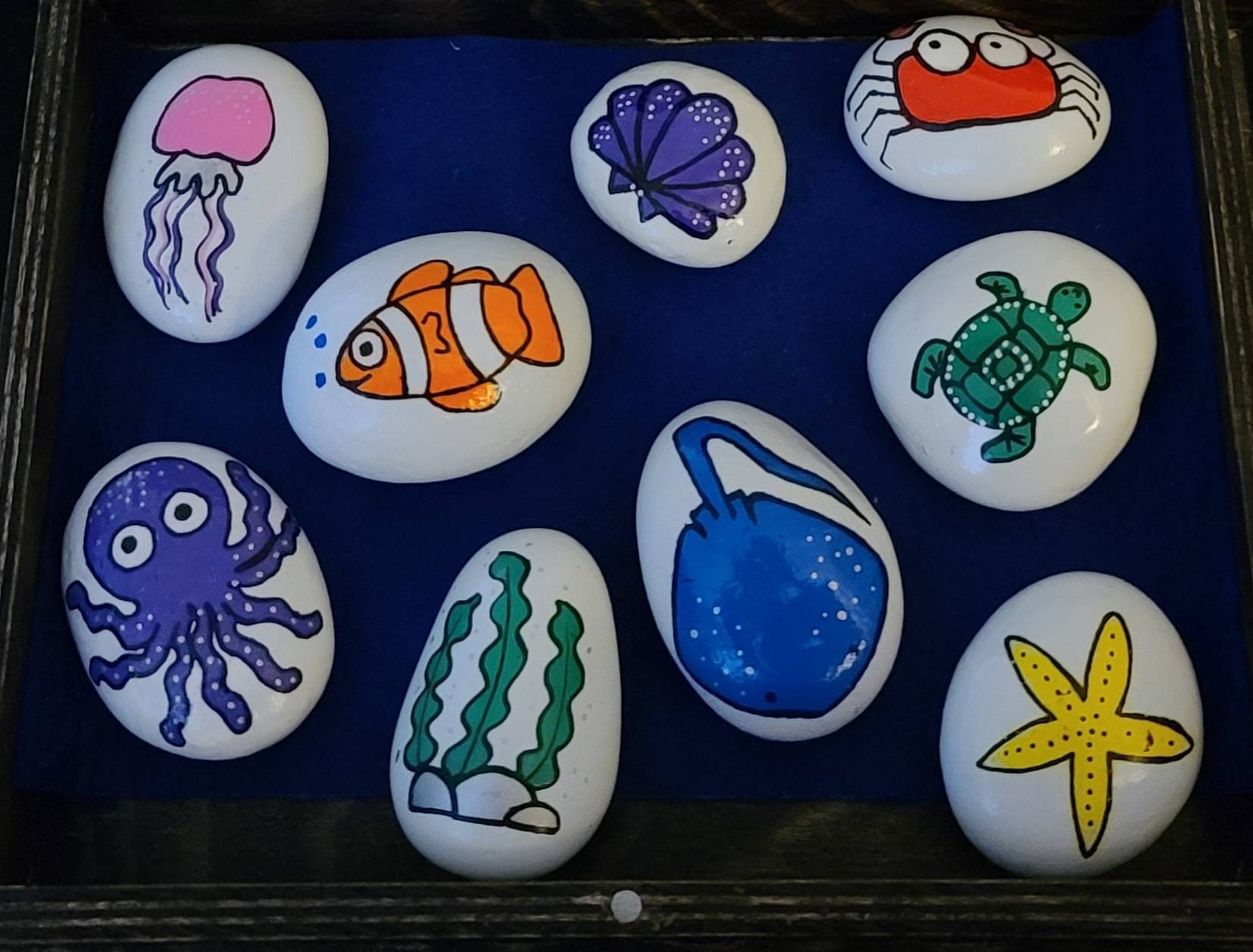 Under the Sea Story Stones - Etsy