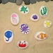 Under the Sea Story Stones - Etsy