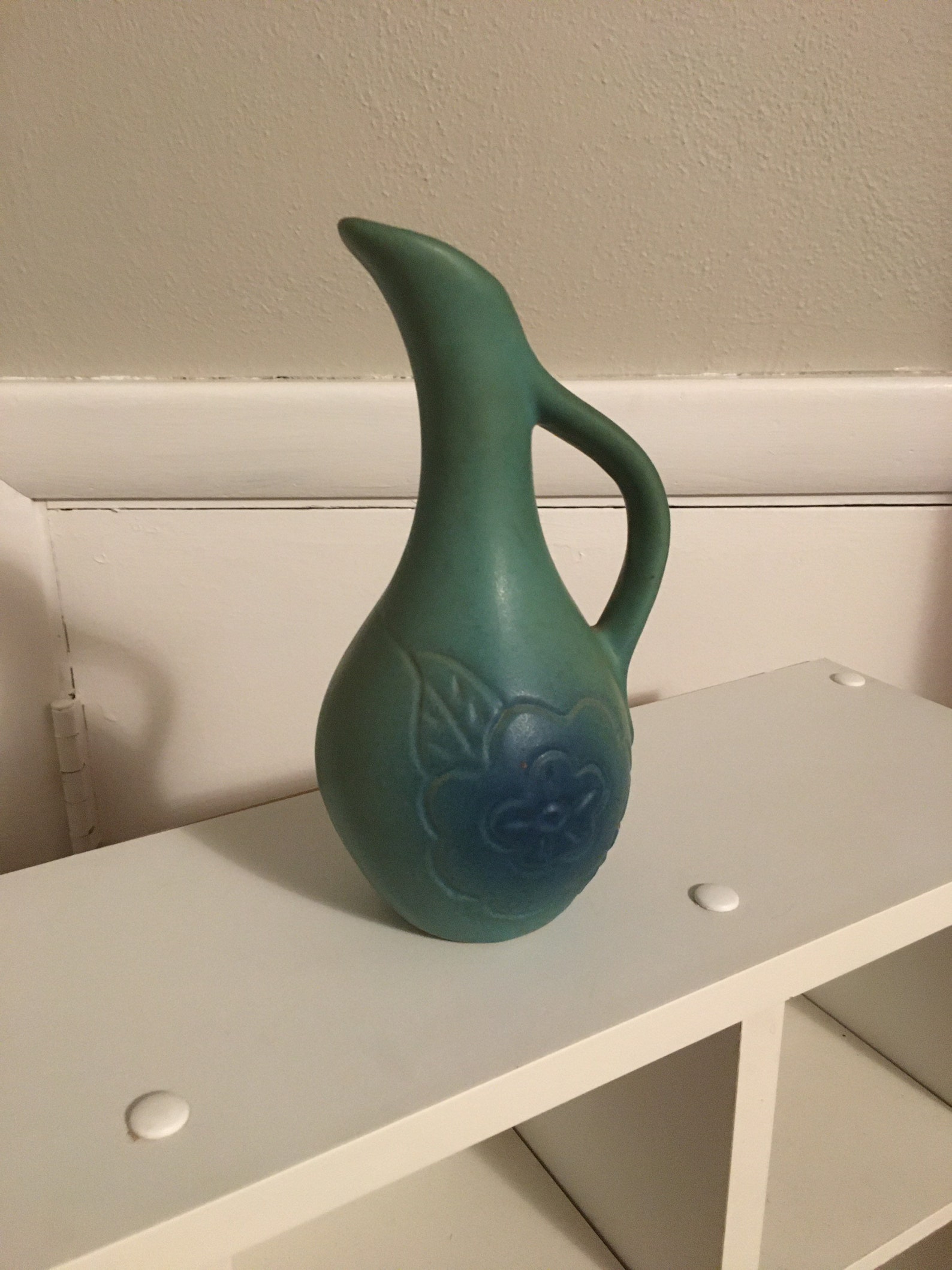 Van Briggle Pottery Flower Vase Pitcher - Etsy