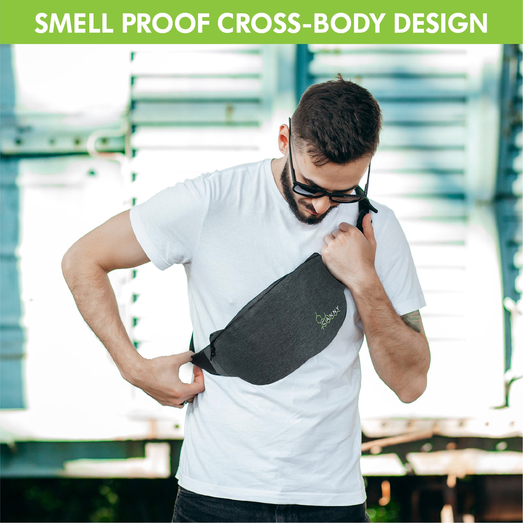 CANNY Fanny Smell Proof Bag Fanny Pack Smell Proof Pouch | Etsy