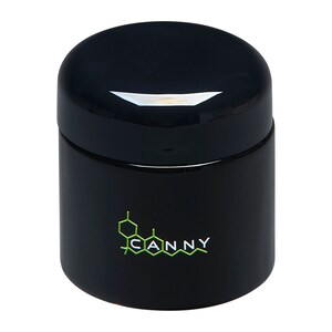 CANNY UV Jar With Humidity Pack- Storage Herb Glass Stash Jar and Air ...