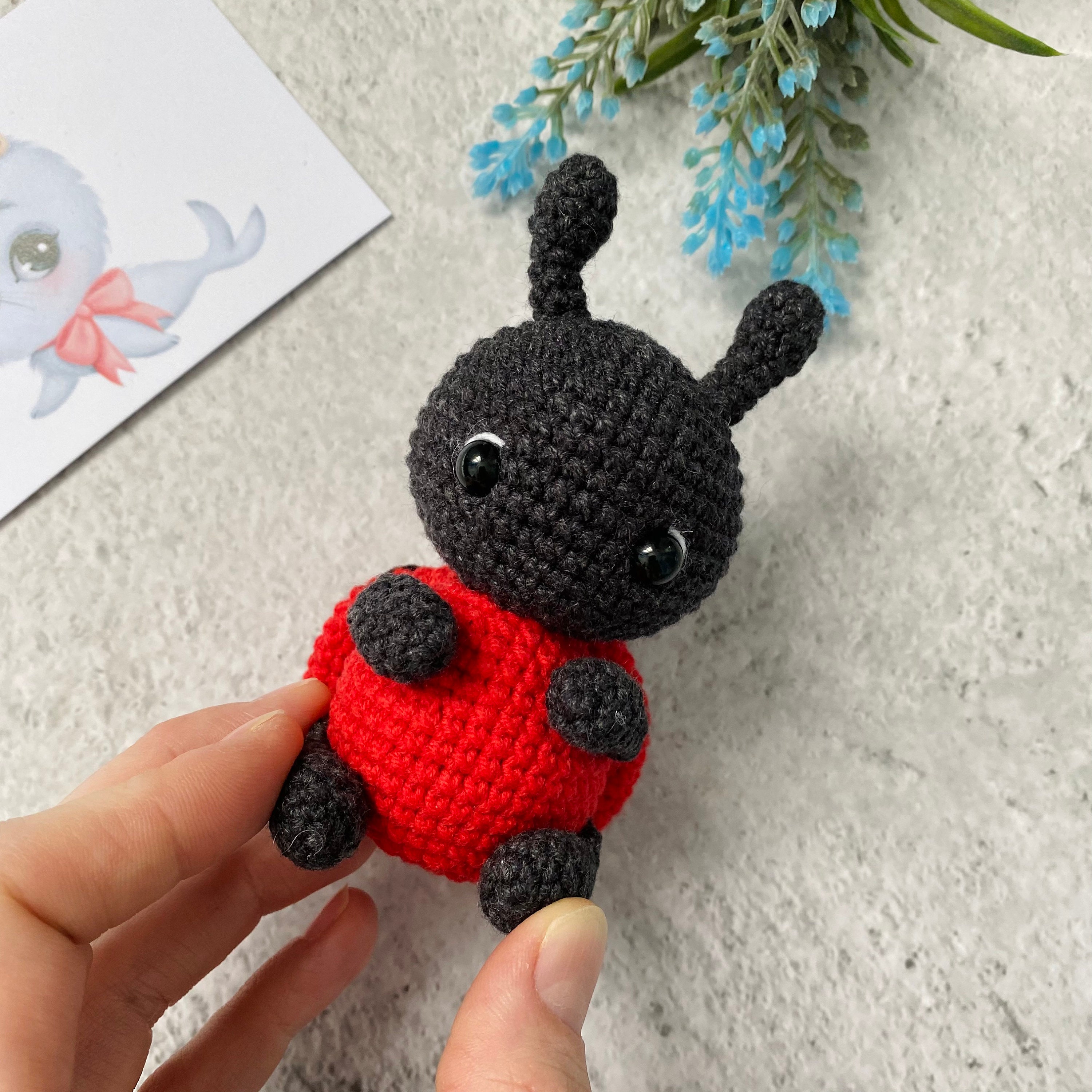 Ladybug - Amigurumi Ladybug - Amigurumi Ladybug - Etsy UK