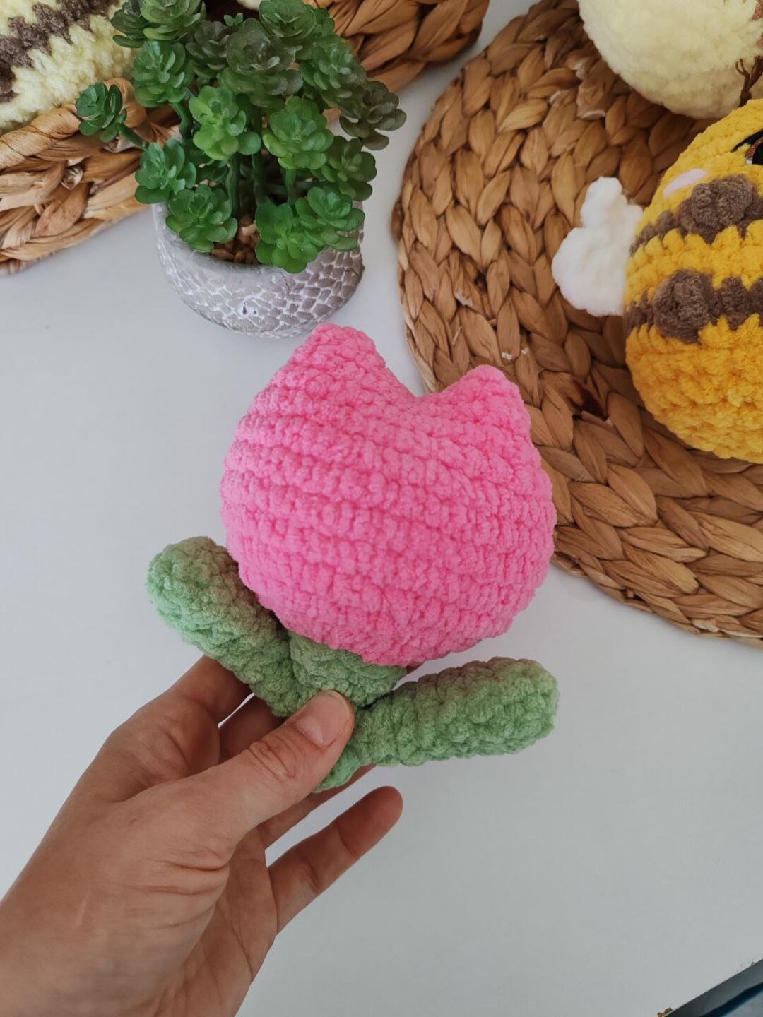 Tulip Tulip Toy Tulip Plush Toy Tulip Decoration - Etsy