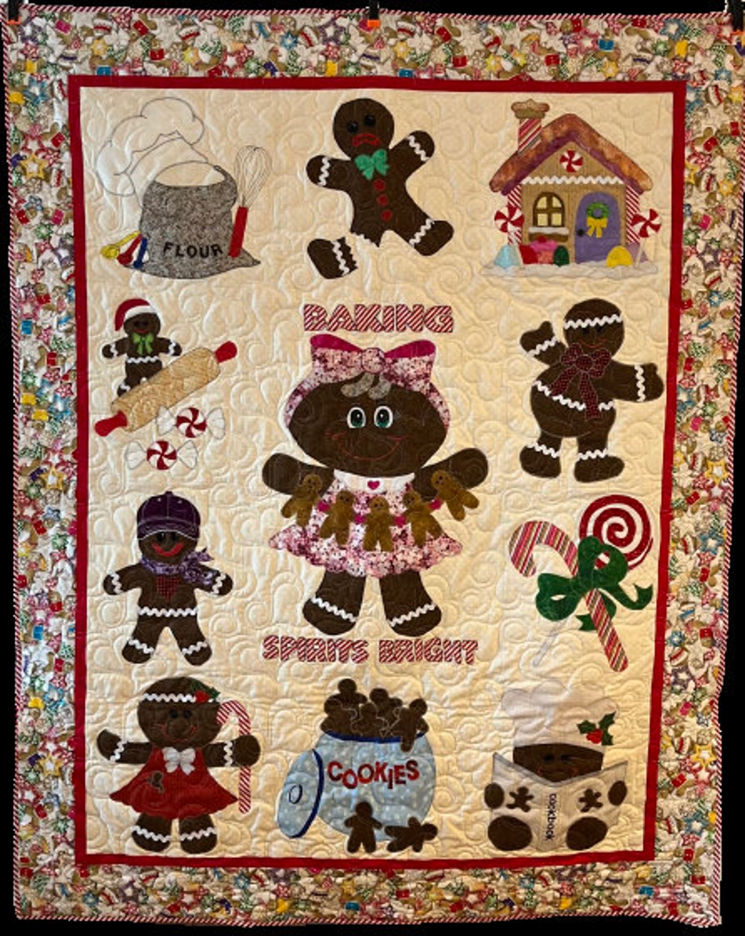 Gingerbread Bakery Quilt Pattern - Etsy