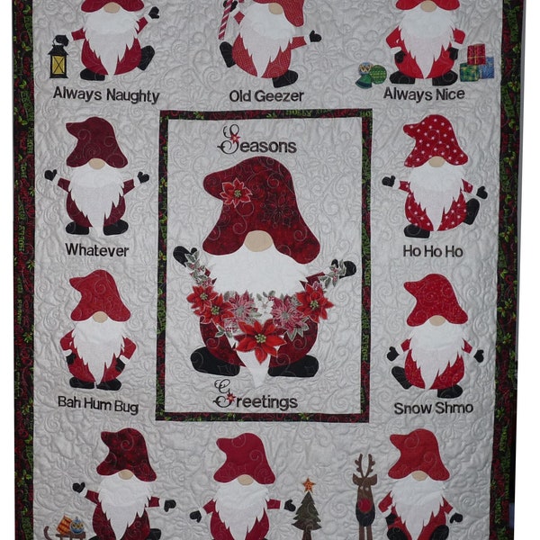 Gnome Quilt - Etsy