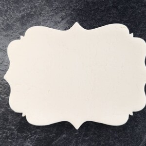 Fancy Plaque Design Cutter Plaque Cutter Ideal for Making - Etsy